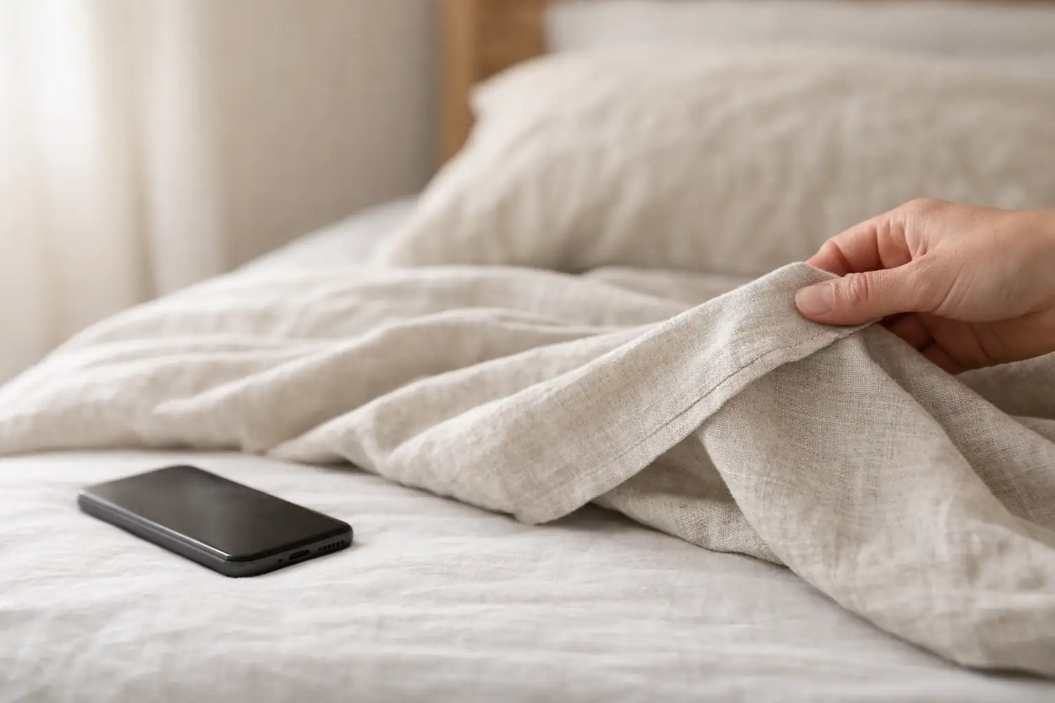 Reconnaître une housse de couette de qualité sans la toucher